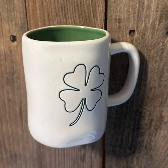 Rae Dunn | Dining | Rae Dunn Four Leaf Clover Mug | Poshmark